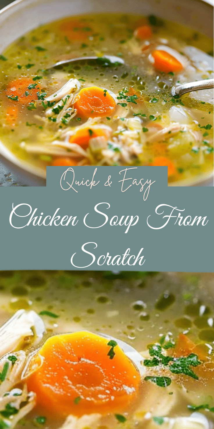 Chicken Soup From Scratch | Meal Shine