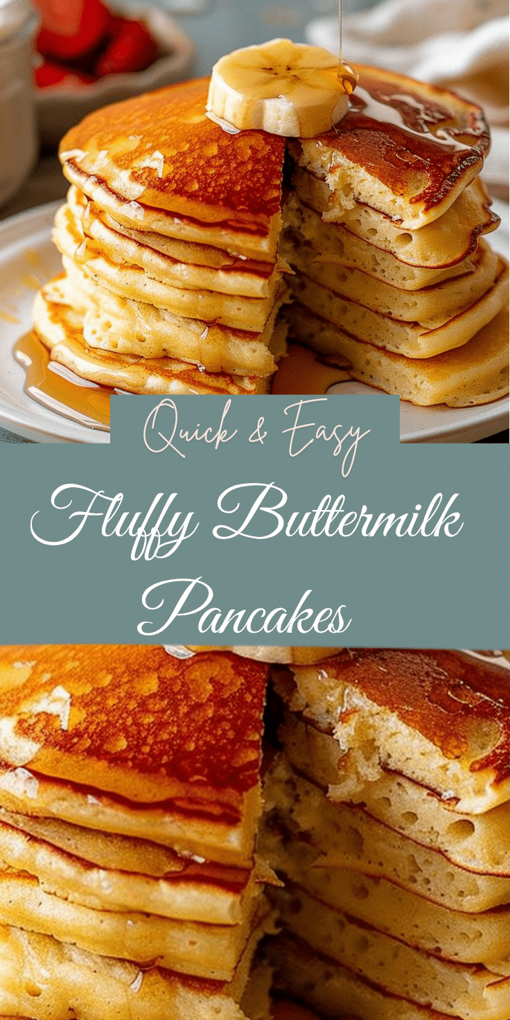 The BEST Fluffy Buttermilk Pancakes | Meal Shine