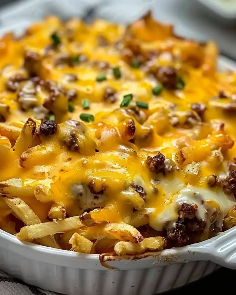 How to make Cheeseburger French Fry Casserole | Meal Shine