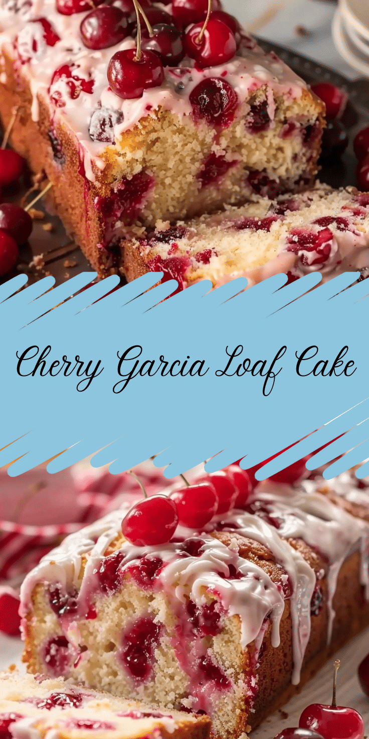 Cherry Garcia Loaf Cake | Meal Shine