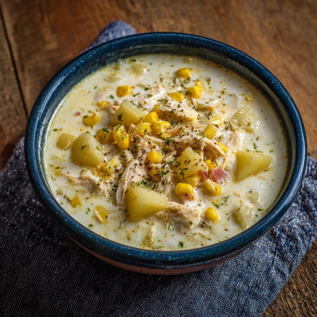 Creamy Corn Chowder | Meal Shine
