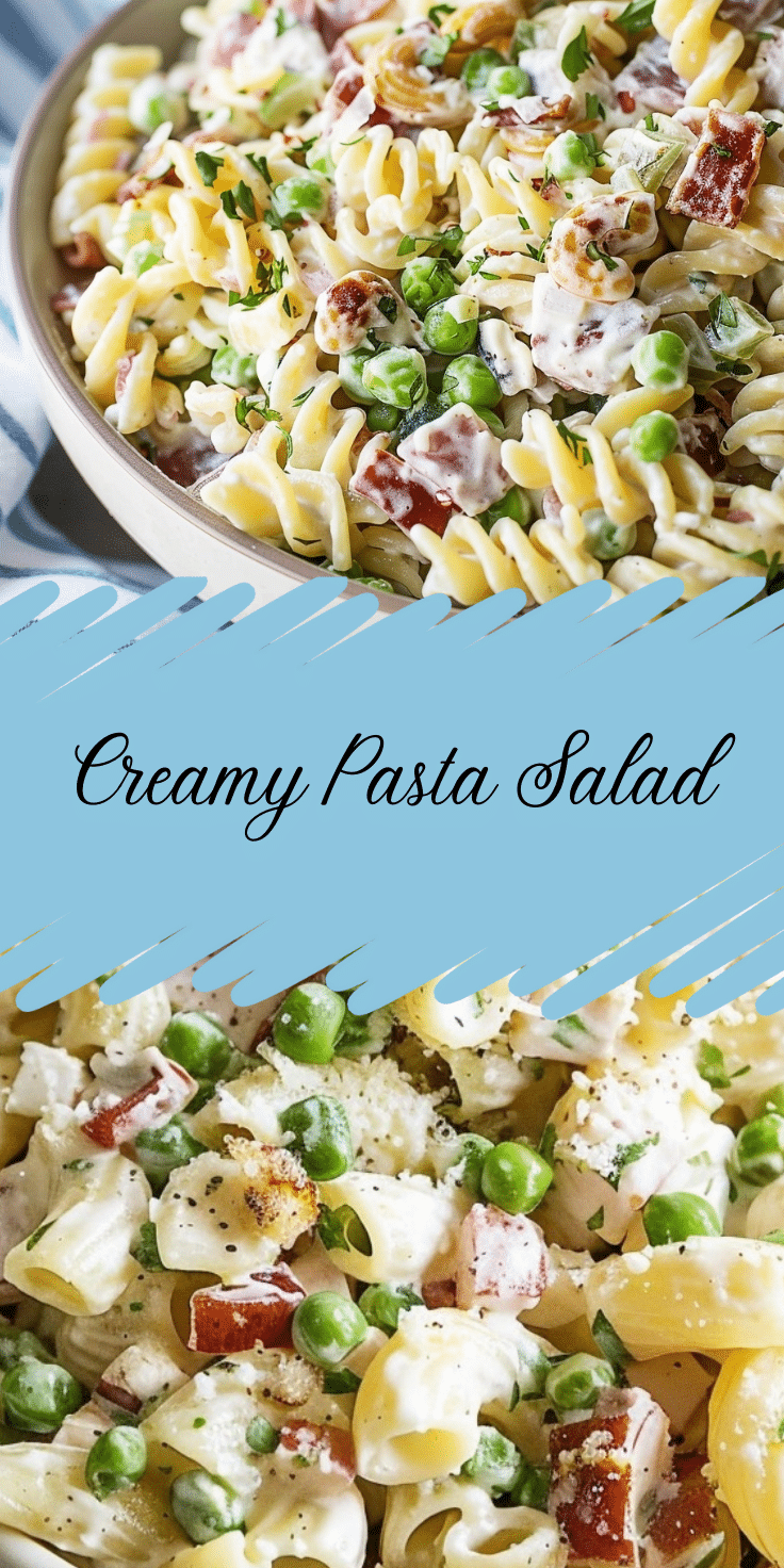 Creamy Pasta Salad | Meal Shine