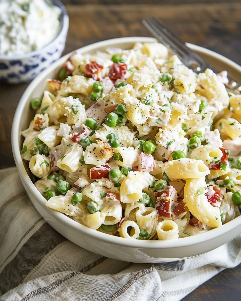 Creamy Pasta Salad | Meal Shine