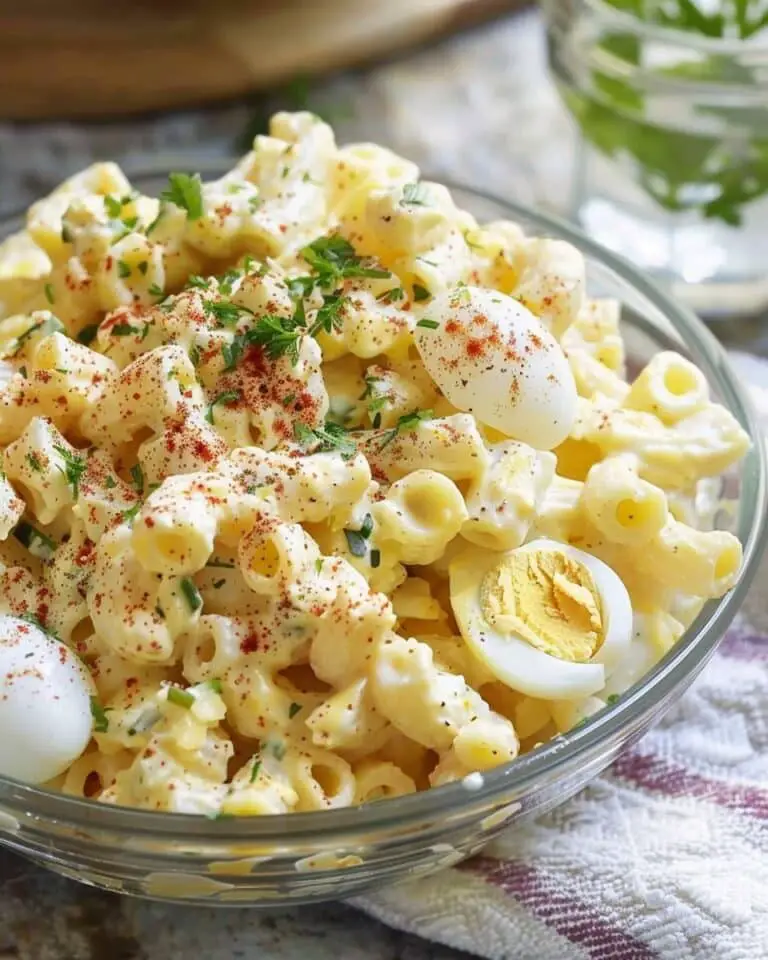Deviled Egg Pasta Salad | Meal Shine
