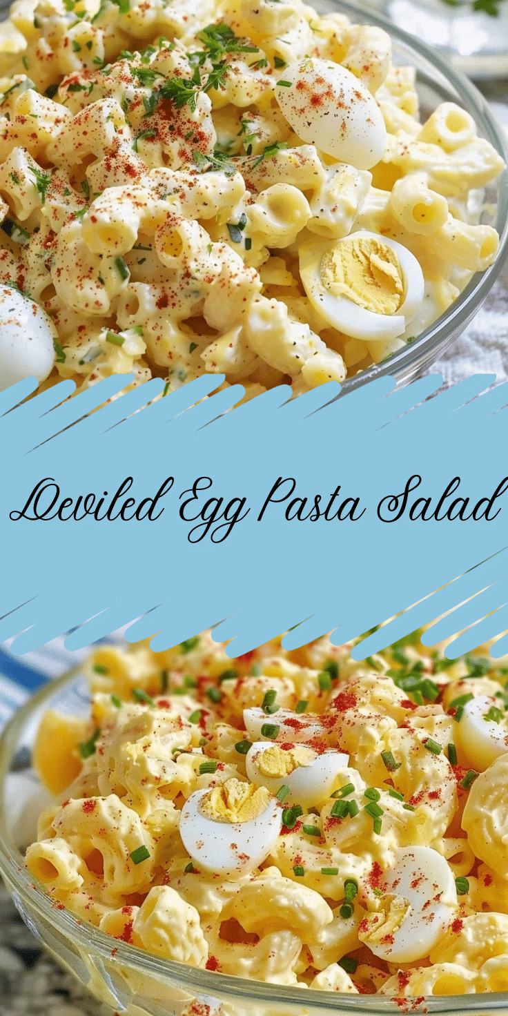 Deviled Egg Pasta Salad | Meal Shine