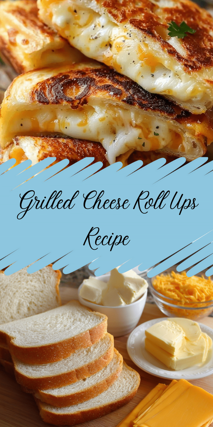 Grilled Cheese Roll Ups Recipe | Meal Shine