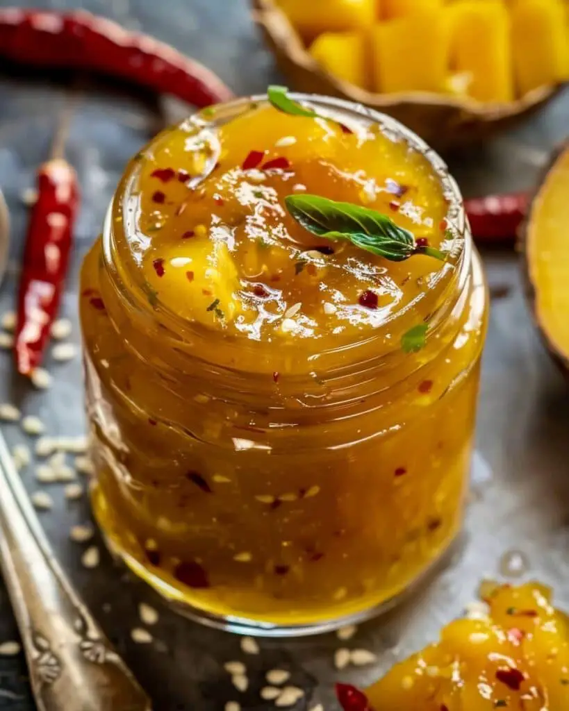 Mango–Coconut Chili Sunshine Jam | Meal Shine