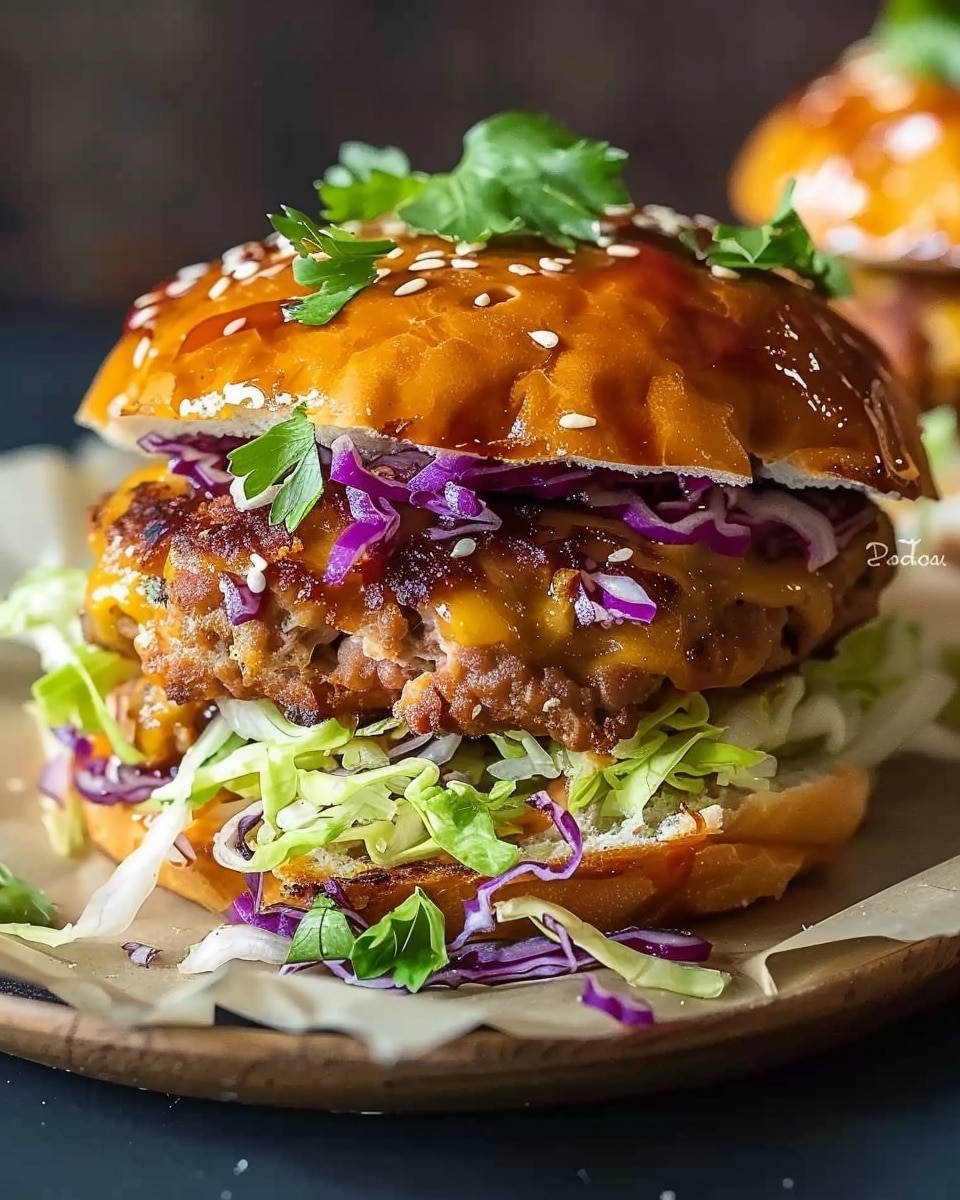 Oven-Baked Cabbage Burgers | Meal Shine