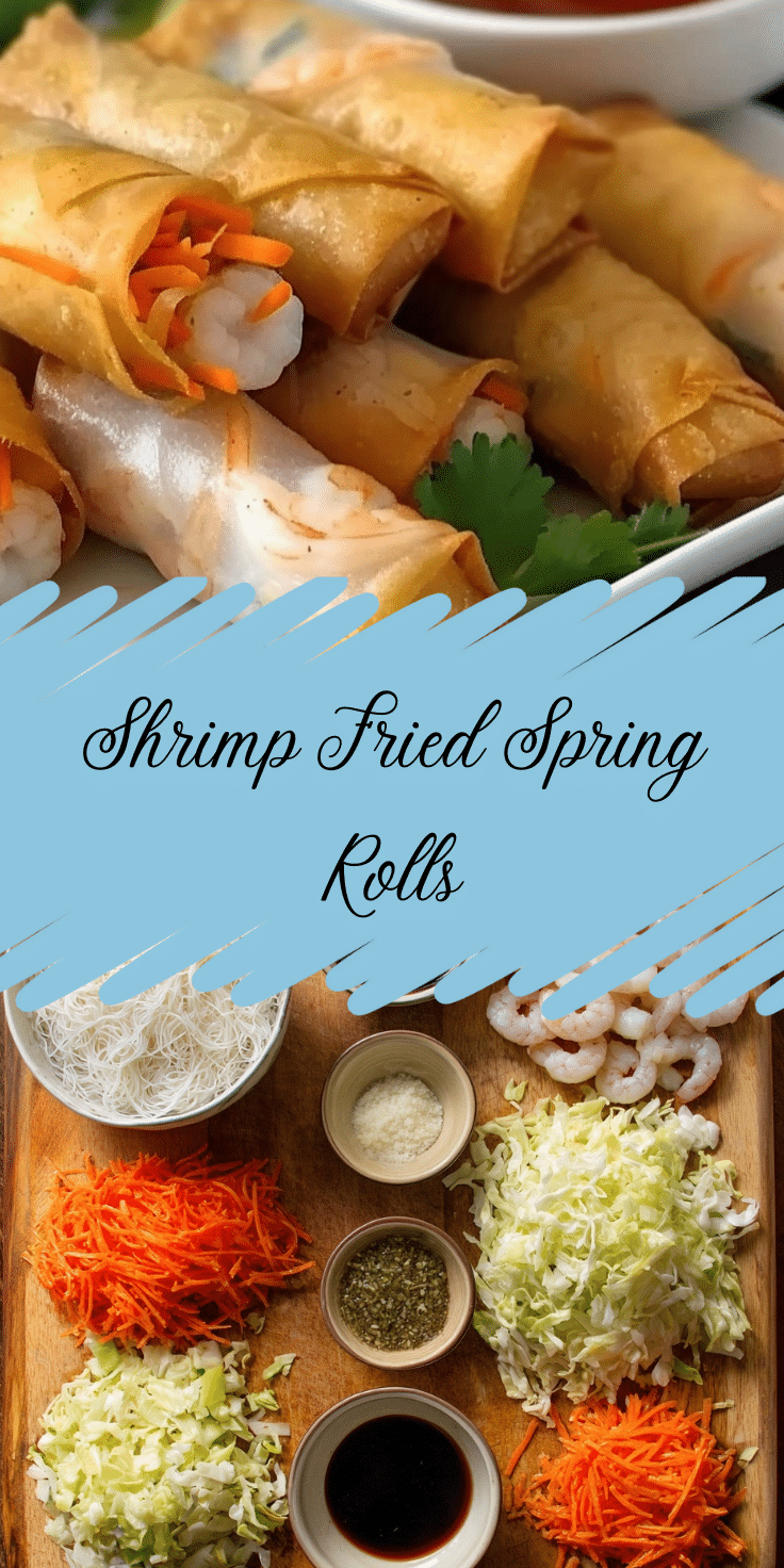 Shrimp Fried Spring Rolls | Meal Shine