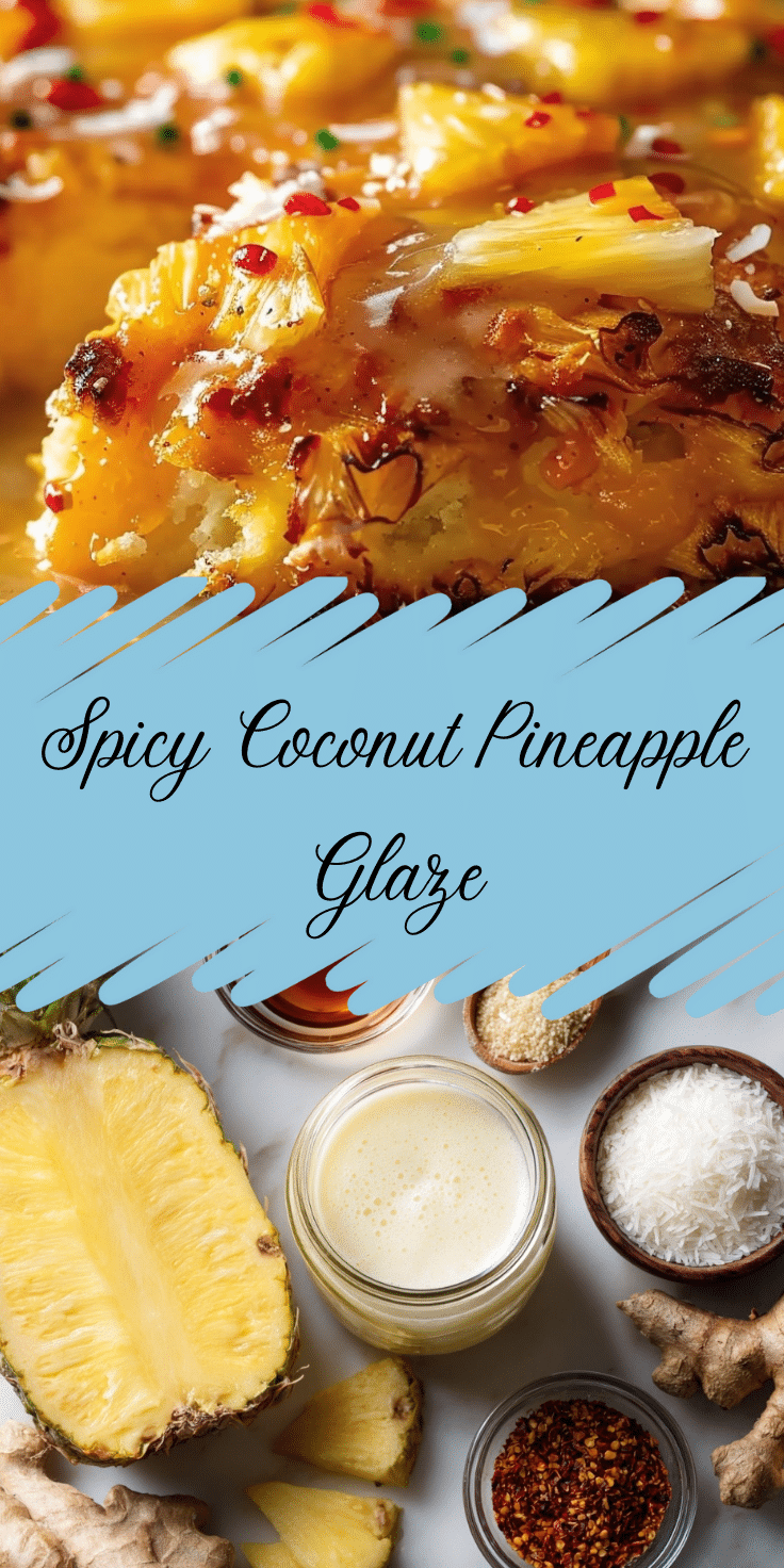 Spicy Coconut Pineapple Glaze | Meal Shine